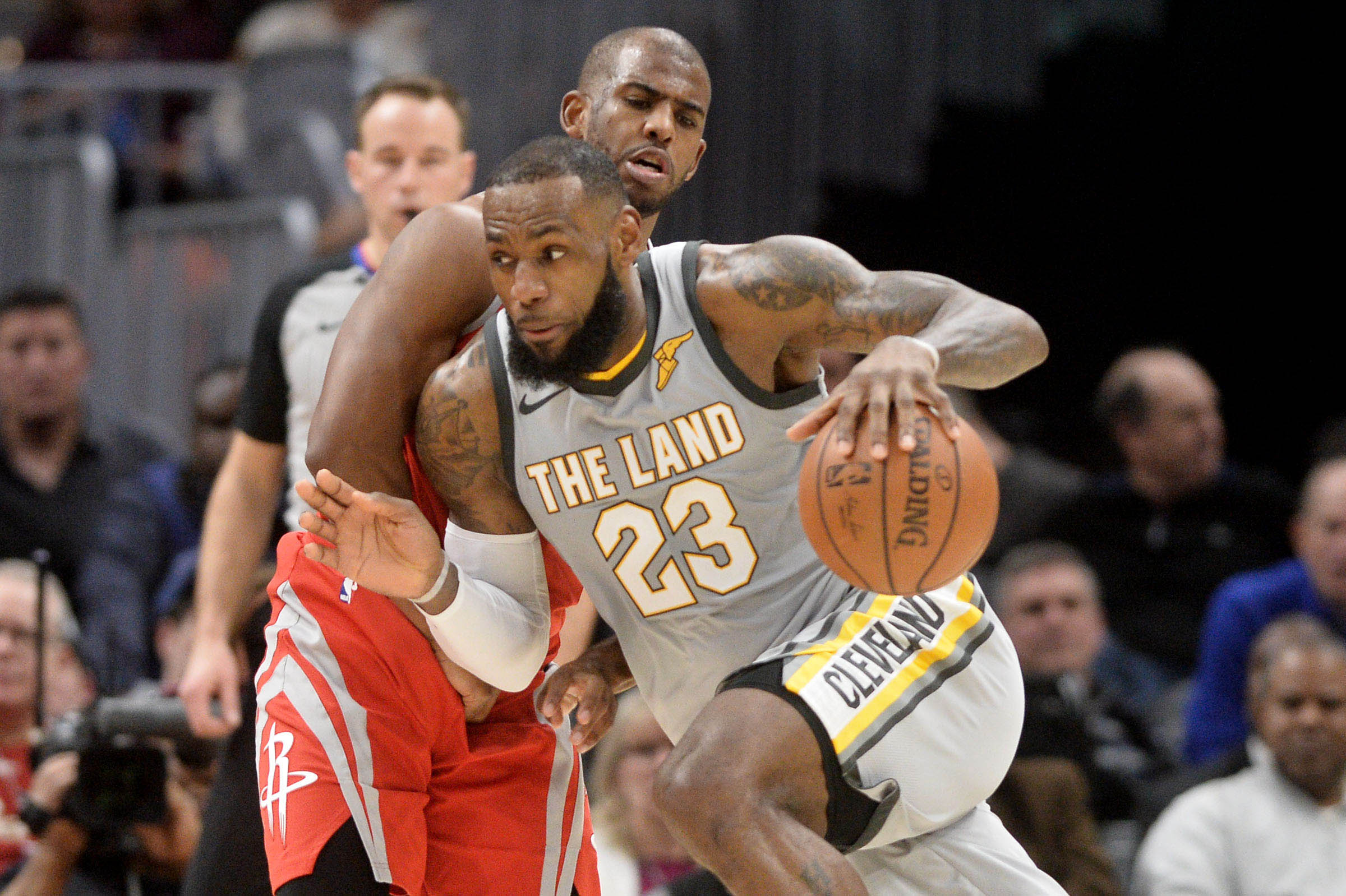 Report: Chris Paul has begun recruiting LeBron James to Houston ...