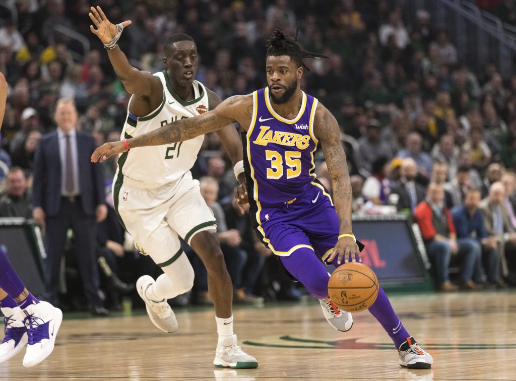 Report: Knicks have interest in Lakers free agent Reggie Bullock ...